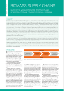 Biomass Supply Chains | PROPELLETS AFRICA